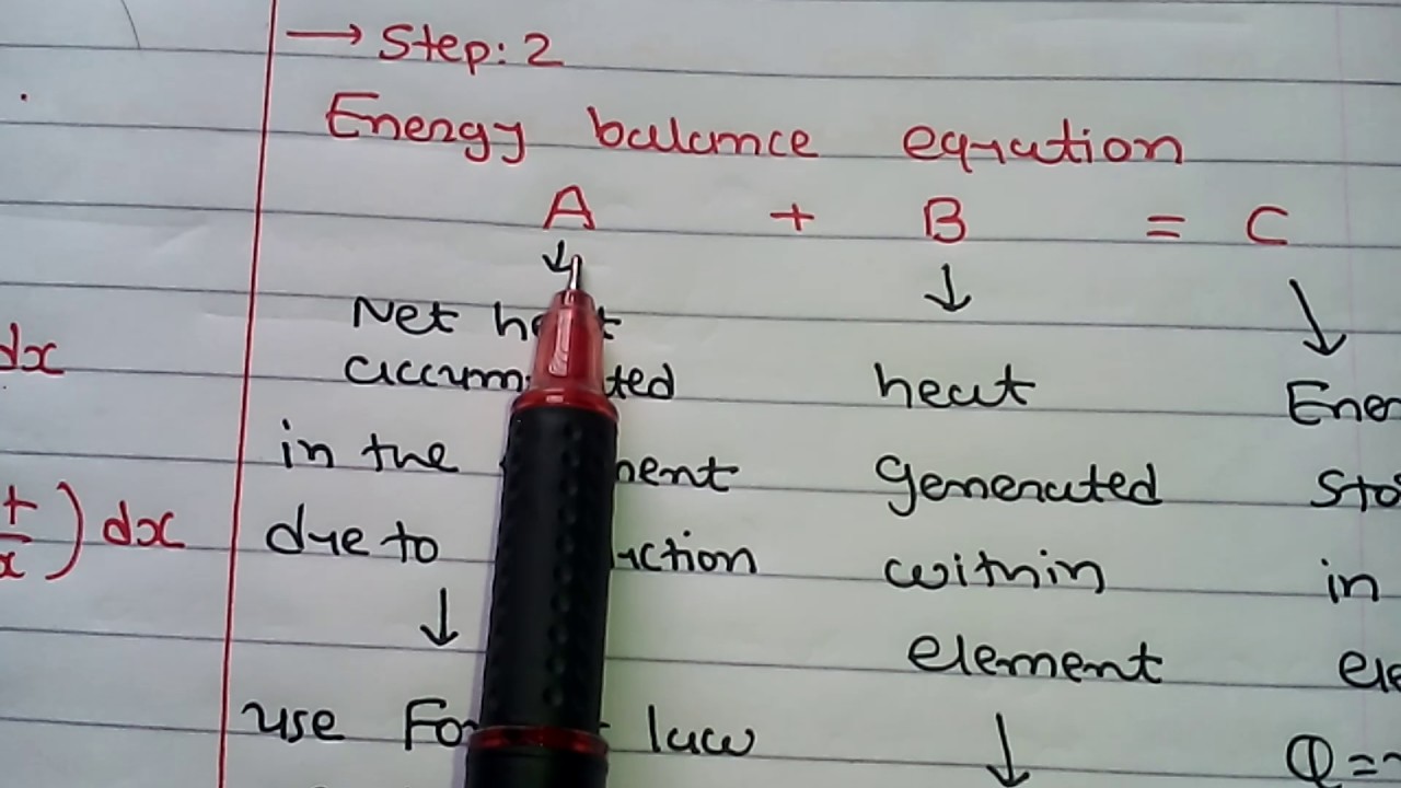 heat conduction equation in cartesian coordinates/part 1 - YouTube