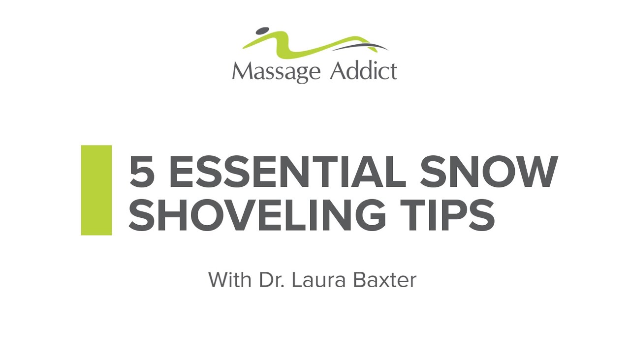 5 Essential Snow Shoveling Tips - YouTube