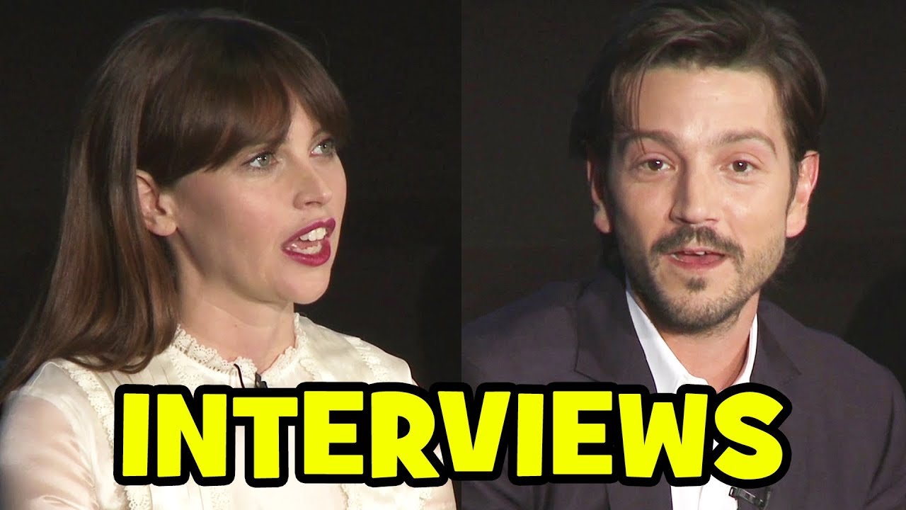 ROGUE ONE Cast Interviews - YouTube