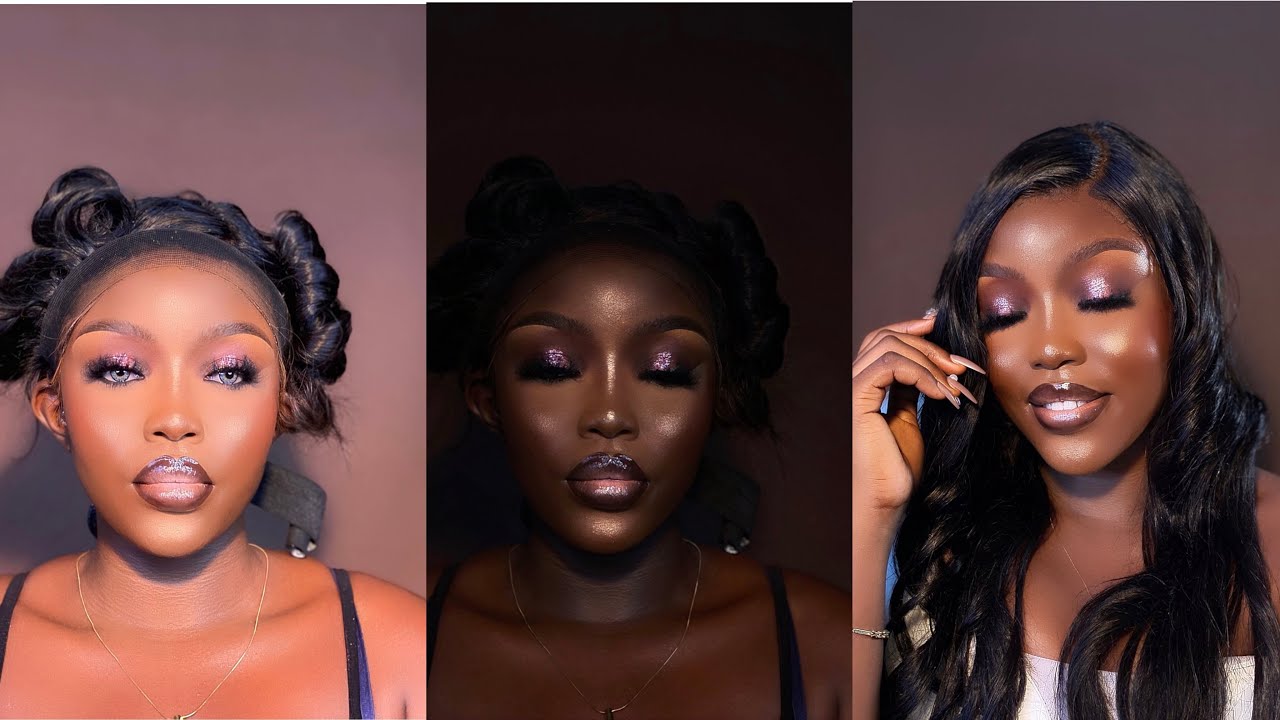 How To Do A Full Face Makeup Beginners/Upgrade (Melanin Glam) AIAHS ...