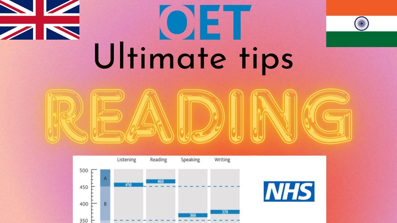 Ultimate tips for OET Reading ; How to score A grade in OET Reading ...