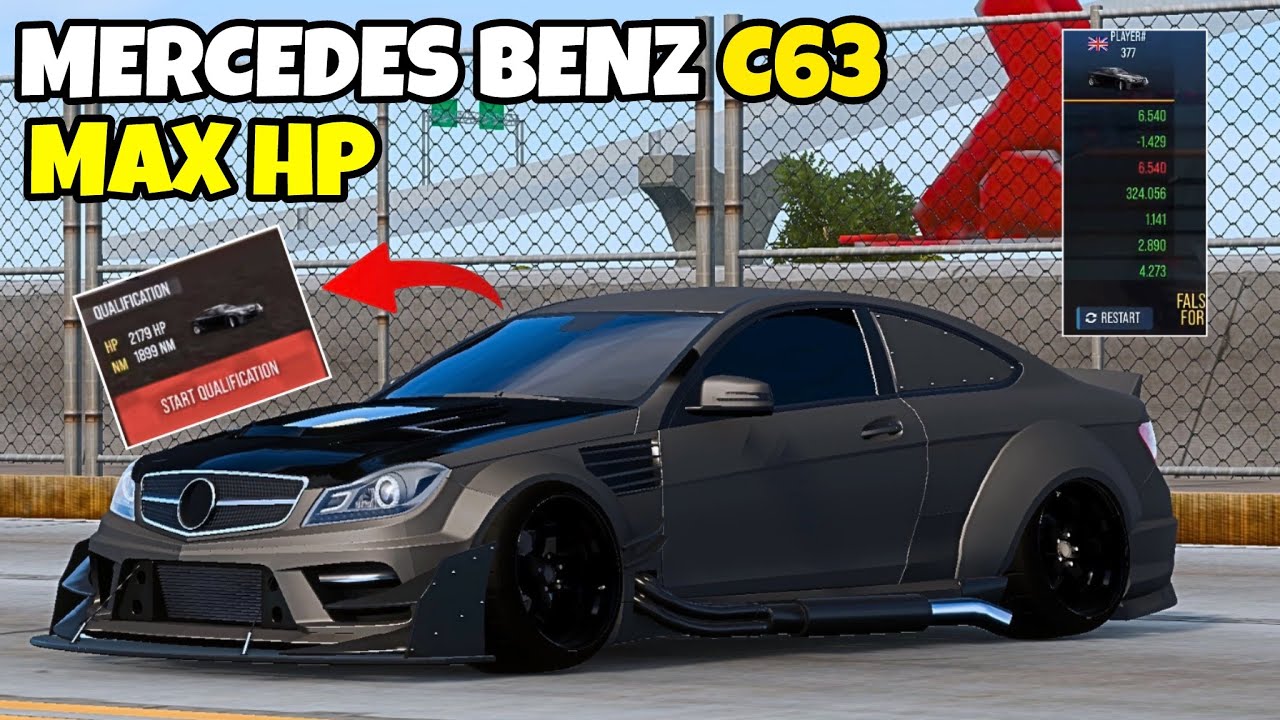 2100 HP Mercedes Benz C63 Drag Tune In CPM2 | Car Parking Multiplayer 2 ...