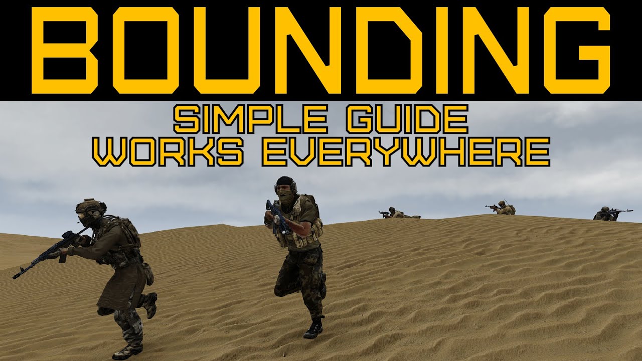 How to move safely as a team: BOUNDING procedure | Tactical guide - YouTube