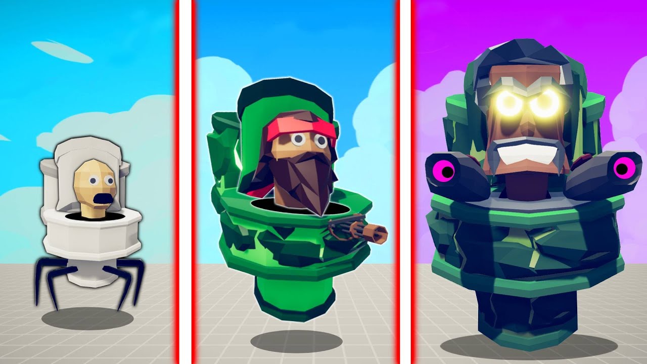 EVOLUTION OF GIANT SOLDIER SKIBIDI TOILET | TABS - Totally Accurate ...