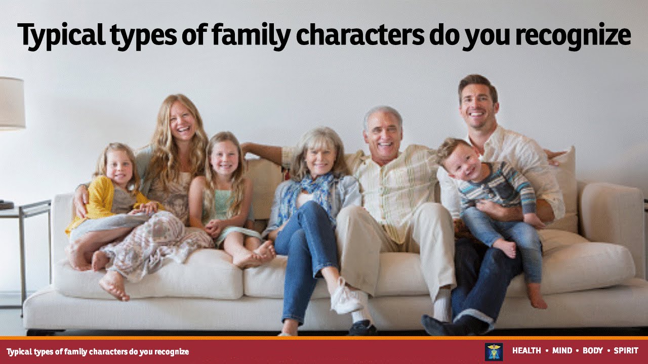 Typical types of family characters do you recognize - YouTube
