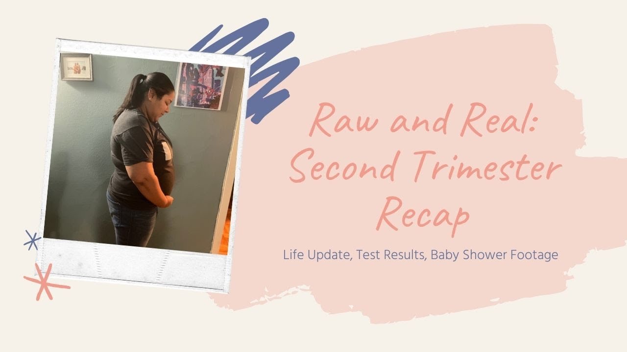 SECOND TRIMESTER RECAP | RAW AND REAL | LIFE UPDATE | VLOGMAS DAY ONE ...