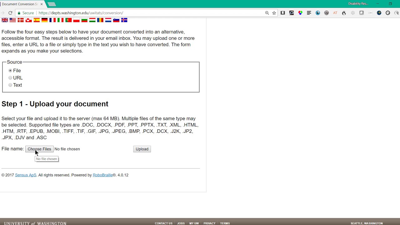 Free Online Conversion Tool: SensusAccess - YouTube