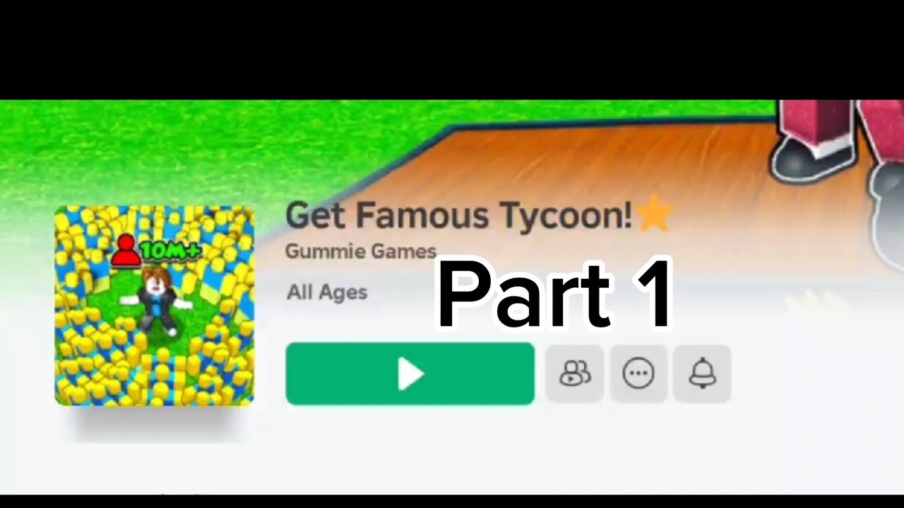 Get famous tycoon part 1 (Roblox) - YouTube