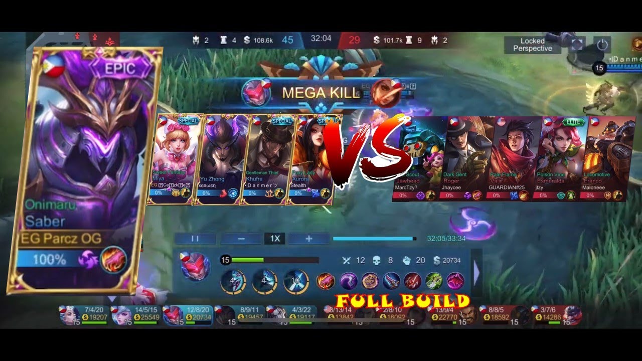 33 MINUTES OF EPIC BATTLE. EPIC COMEBACK FROM THIS TEAM. SABER EPIC ...