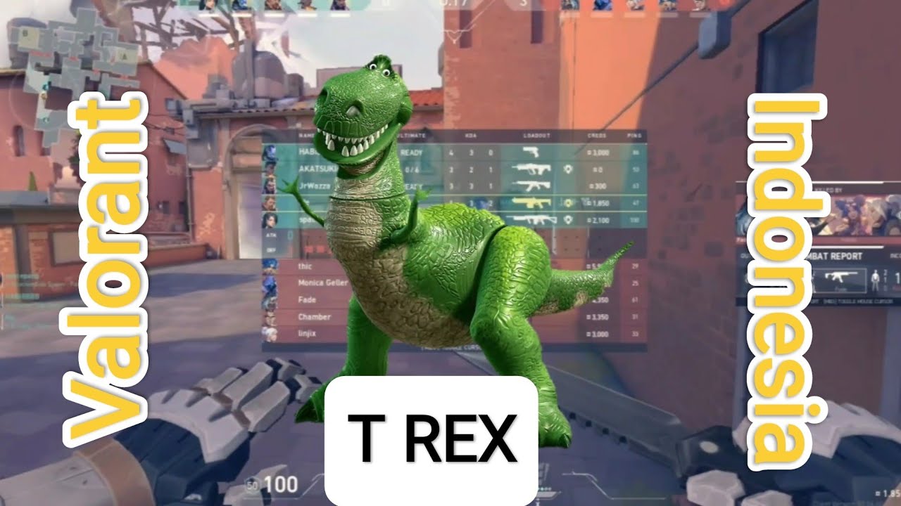 Valorant Indonesia Funny Moment | T REX SONG, HITAM KARBON, LUCU ...