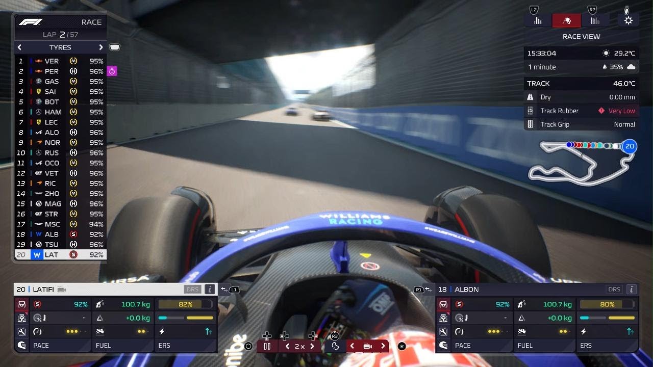 F1 Manager 2022 Williams F1 round 5 Miami season 2 - YouTube