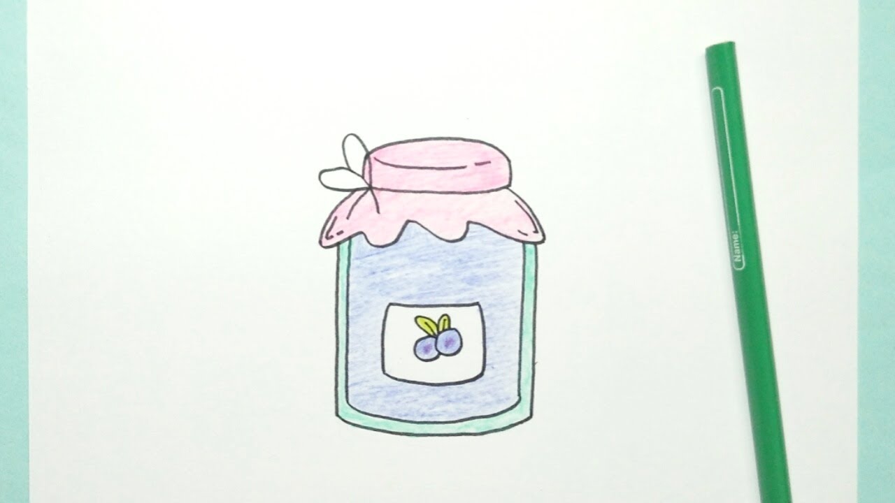 Drawing Blueberry Jam - YouTube