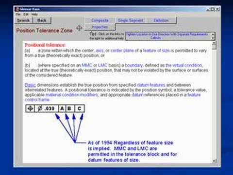 GD&T Tip from Tec-Ease - Translates GD&T Symbols and Geometric Callouts ...