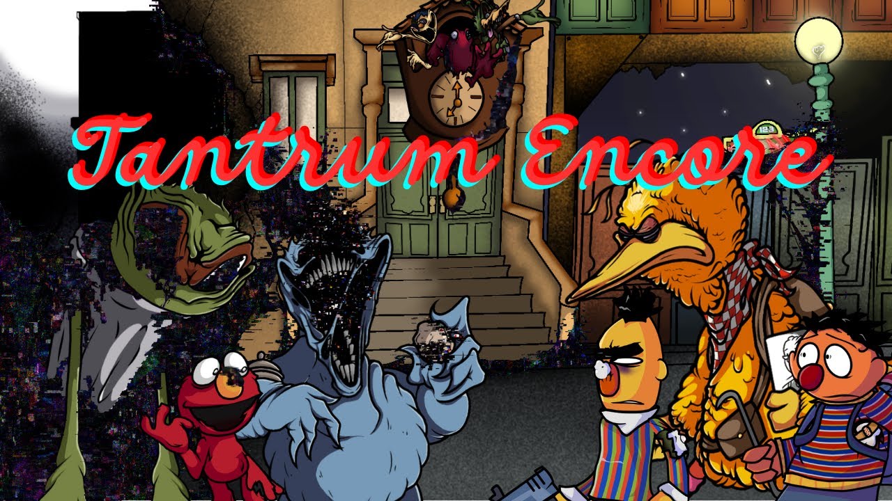 FNF: Broken Strings // Corrupted Sesame Street // Tantrum Encore ...