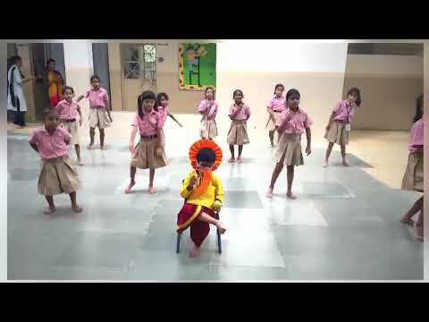 Ganesh Chaturthi celebration dance performance by classes 1and 2 Happy Ganesh Chaturthi...🏵️🏵️🙏🙏 ...
