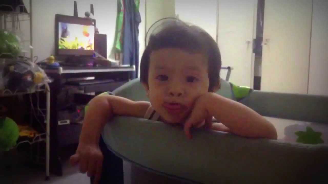 Baby Marcus Ethan tongue tied beatbox - YouTube