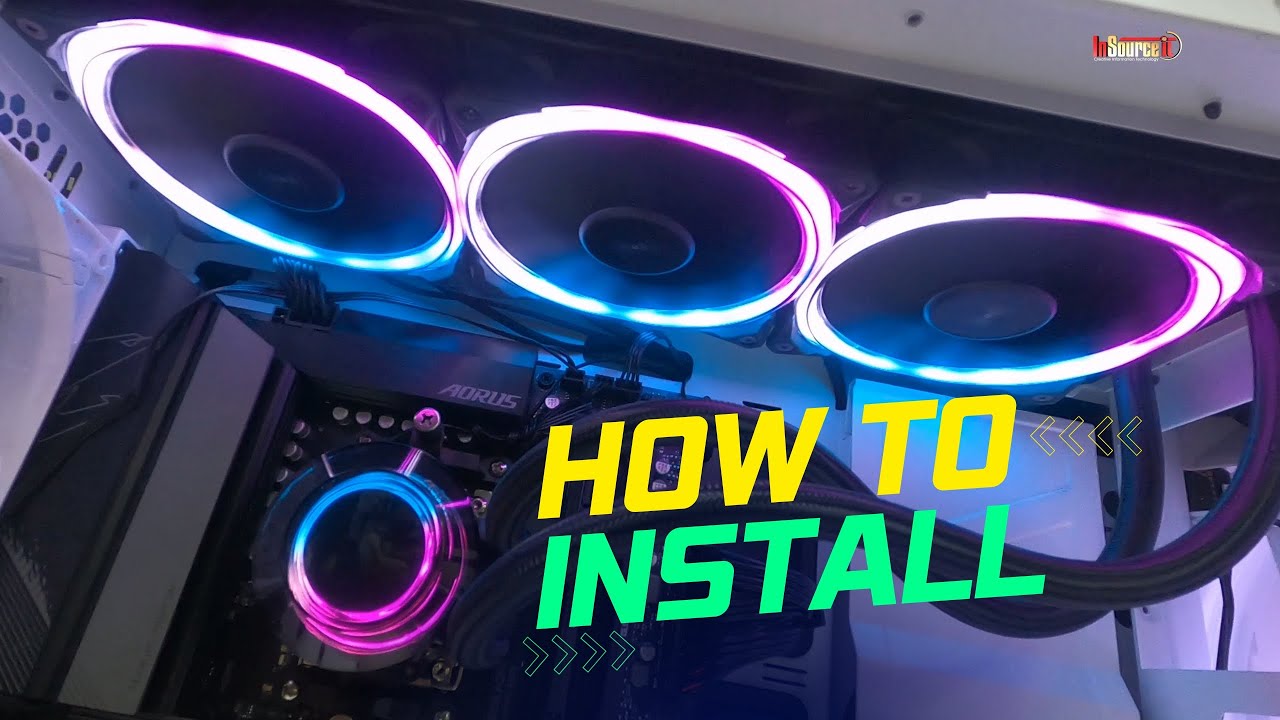 Fast & Easy Guide: Setting Up Antec Vortex 360 ARGB Cooler - YouTube