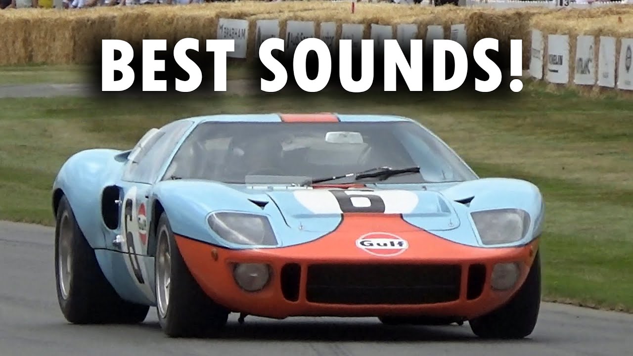 BEST of Ford GT40 MK1 V8 Engine Sound Compilation! - YouTube