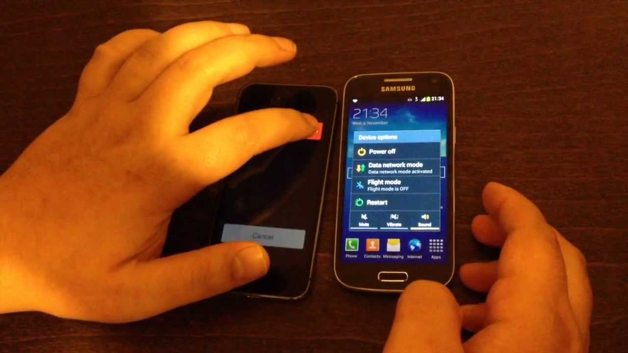 Samsung Galaxy S4 Mini vs iPhone 5s - YouTube