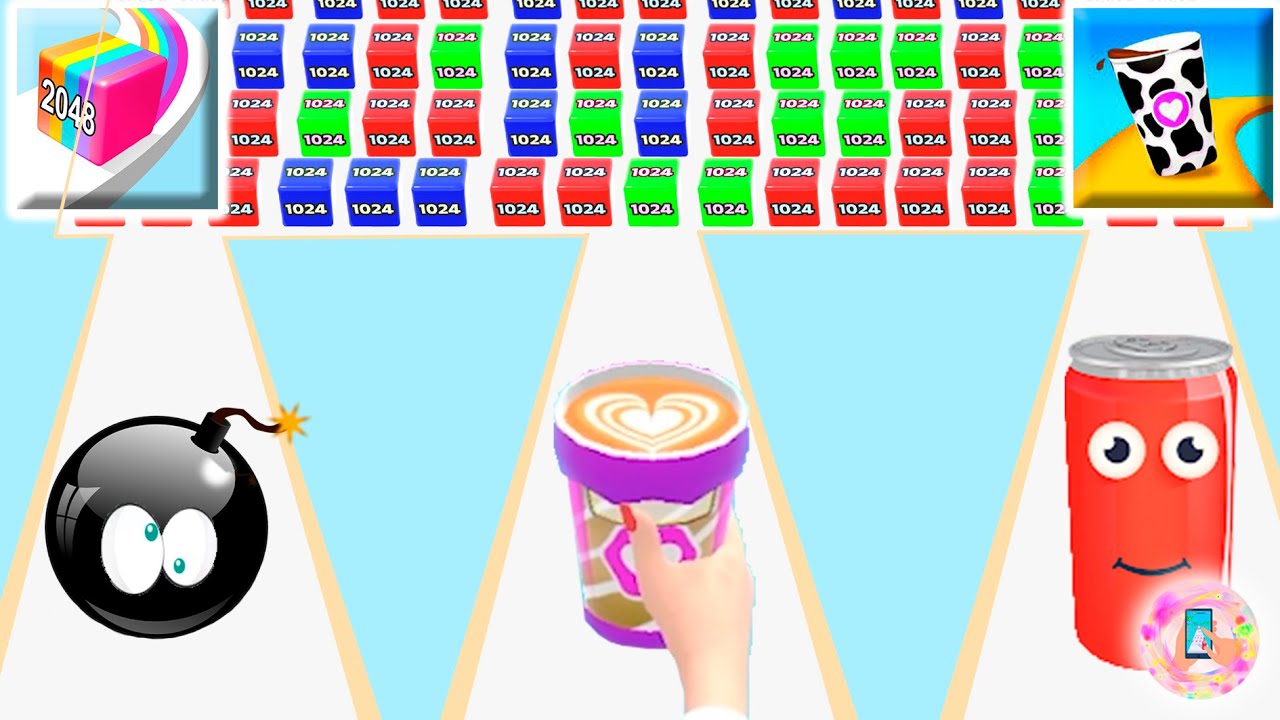 Sushi Run, Sandwich Runner, Jelly Run 2048, Take Them Off, ASMR ...