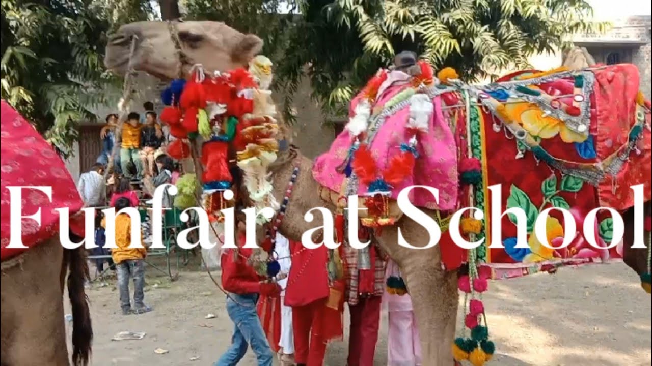 Fun Fair at School (stalls in School Funfair) - YouTube
