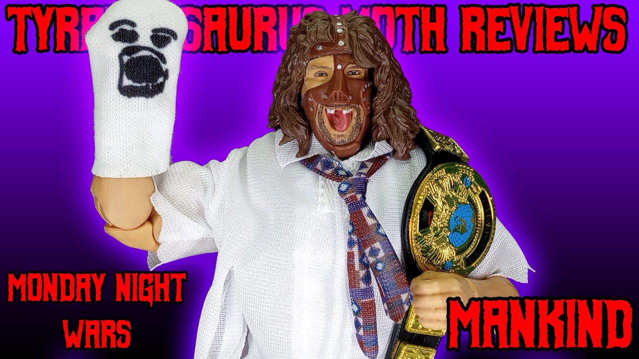 Mattel WWE Ultimate Edition The Monday Night War Mankind figure review ...