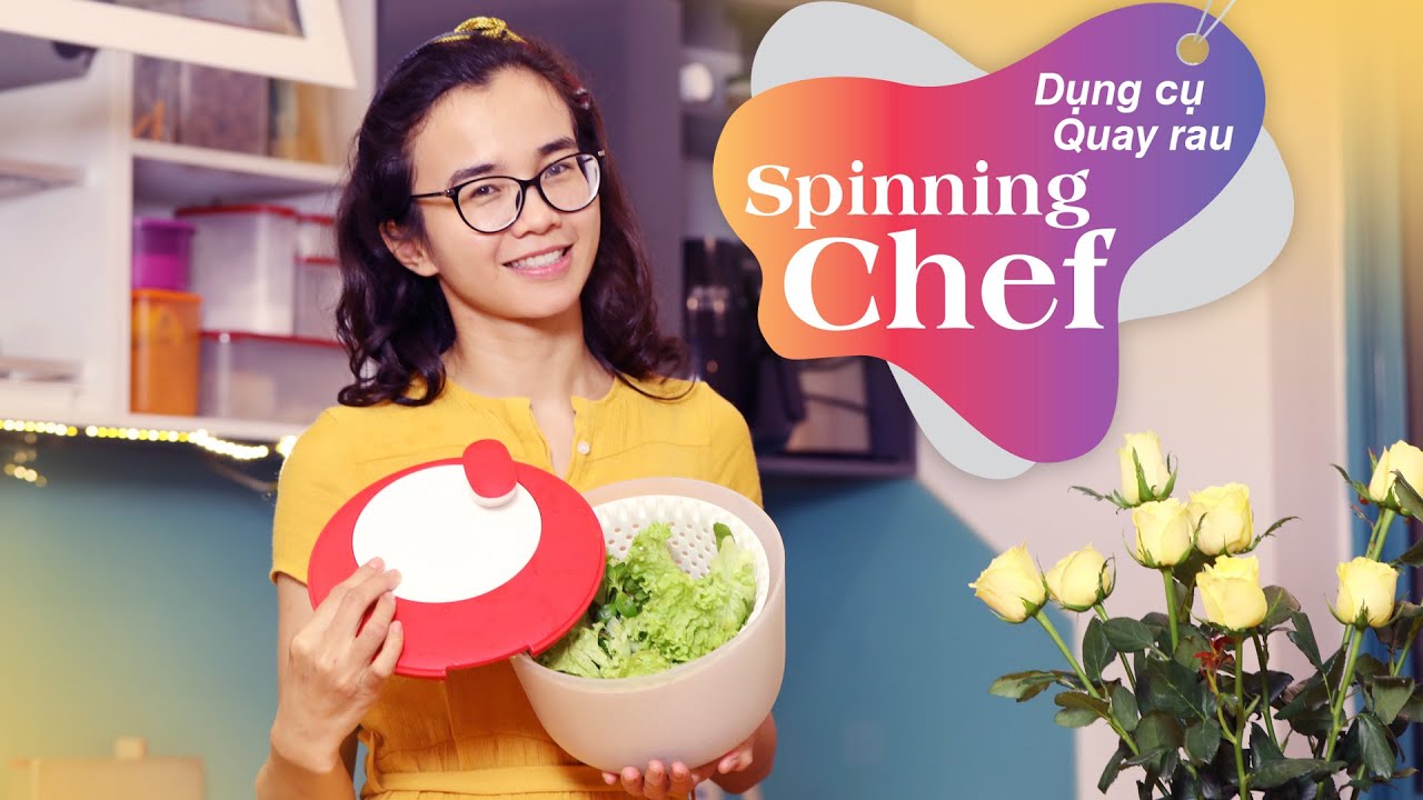 Dụng cụ quay rau Spinning Chef - Hotline: 0961550336 - YouTube