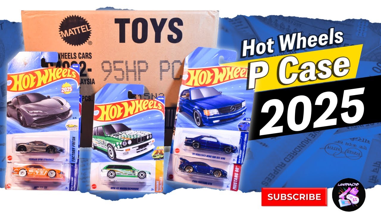 Hot Wheels 2025 P Case Unboxing 🇮🇳 - YouTube