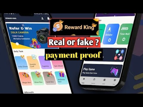reward king app real or fake ? - YouTube