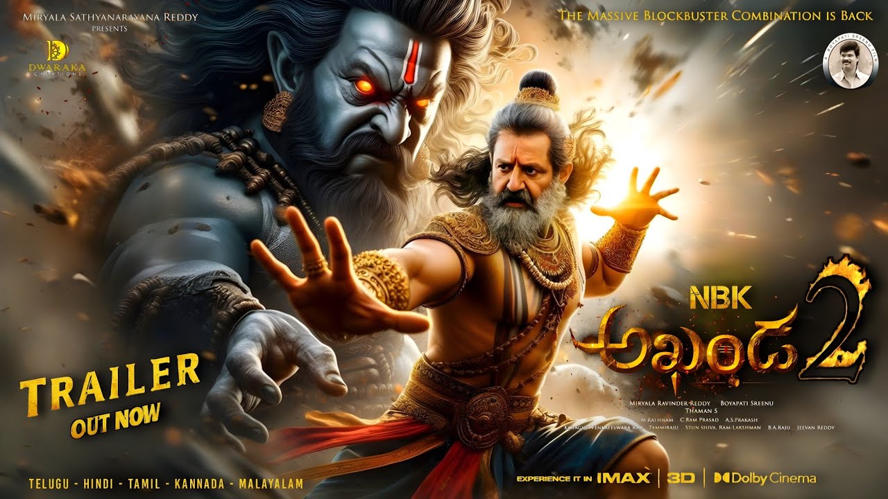 AKHANDA 2 -Balakrishna Intro First Look Teaser|Akanda 2 Official Teaser ...