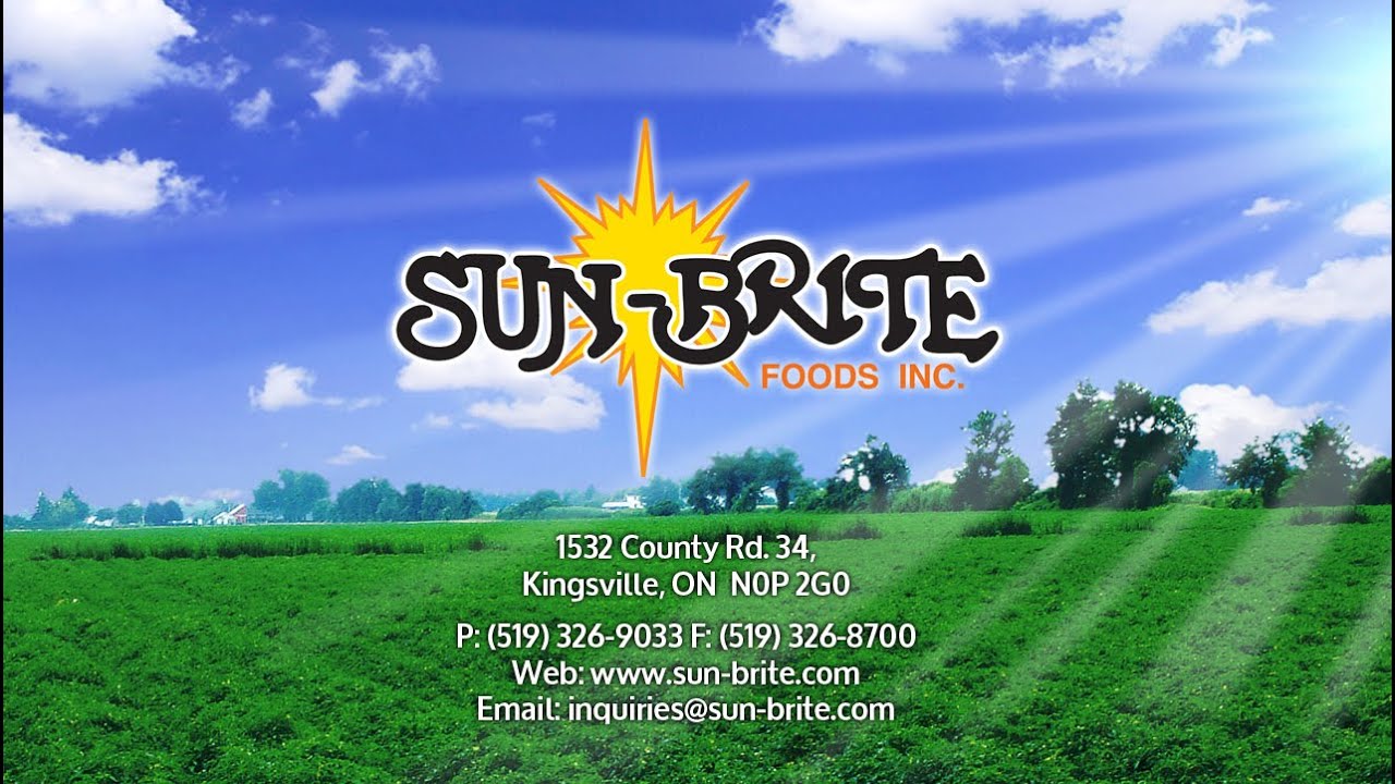 Sun-Brite Foods Inc. - YouTube