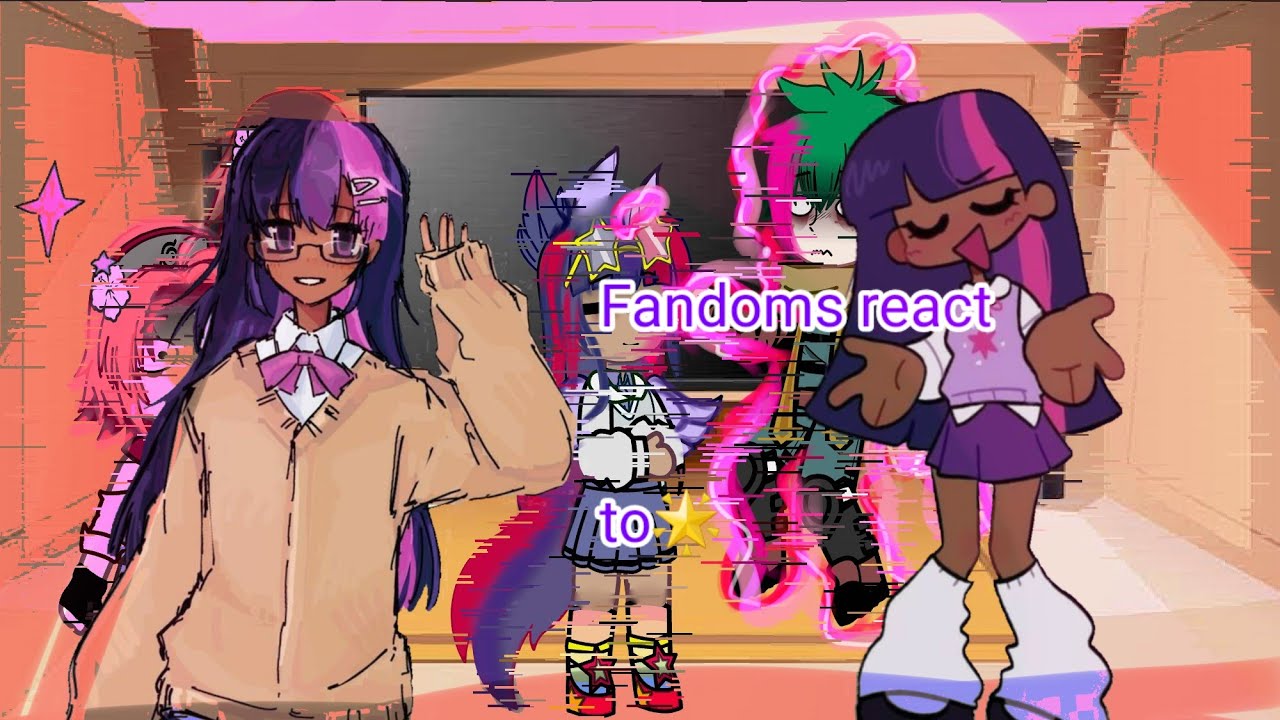 Fandoms react to each other [ 2/4] | Twilight sparkle/ My little pony 🌟 ...