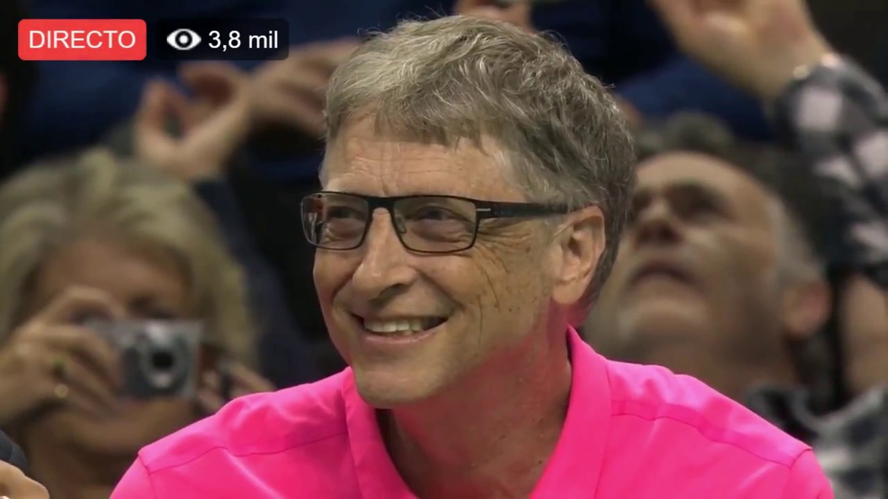 Federer/Bill Gates vs. Sock/Savannah Guthrie - Match for Africa 5 ...