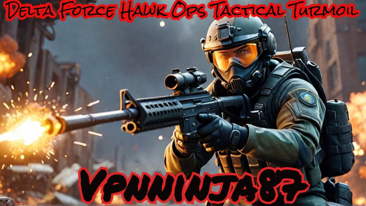Delta Force Hawk Ops New Map in Tactical Turmoil Space city - YouTube