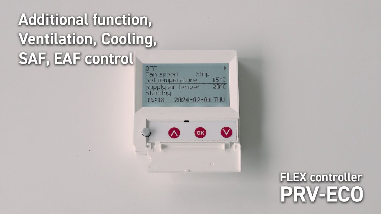Additional function, Ventilation, Cooling and air fan control (FLEX PRV ...