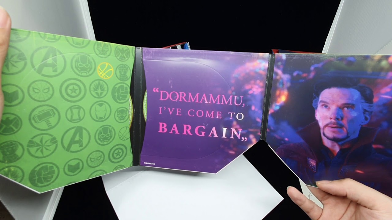 Marvel Studio: The Infinity Saga Blu Ray Box Set Unboxing - YouTube