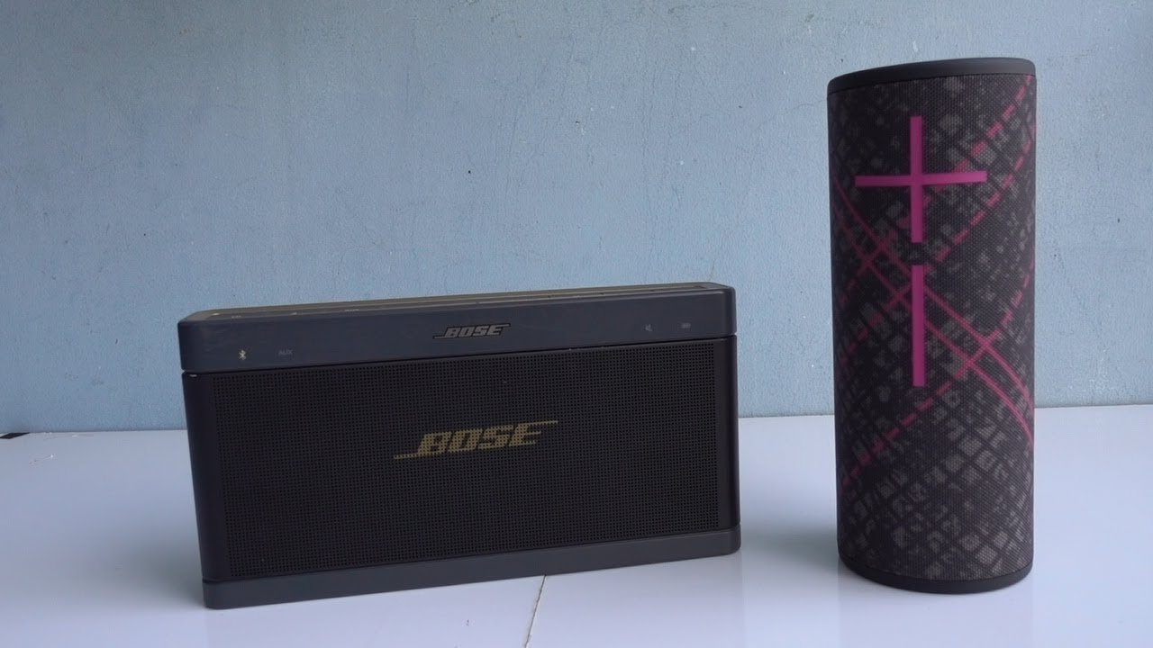 Ue Megaboom 3 & Bose Sound Link 3 Sound test - bạn chọn con nào ? - YouTube