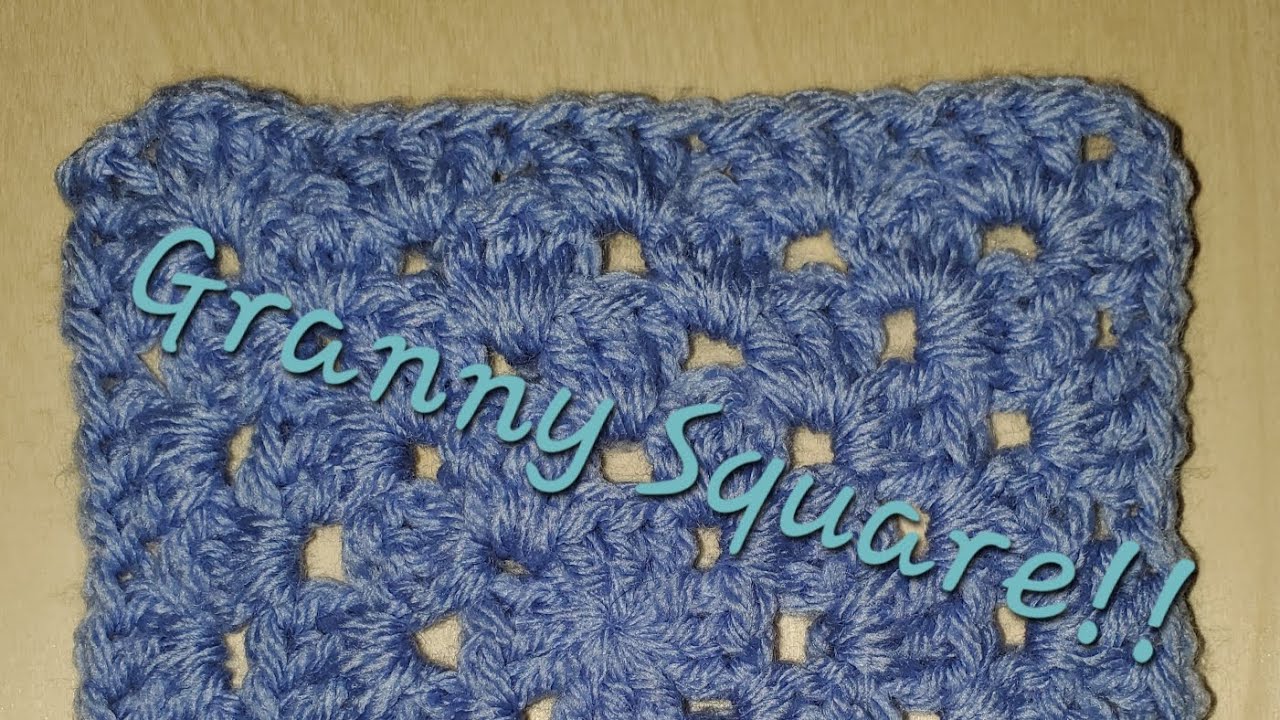 Granny Square Ripple Crochet Pattern