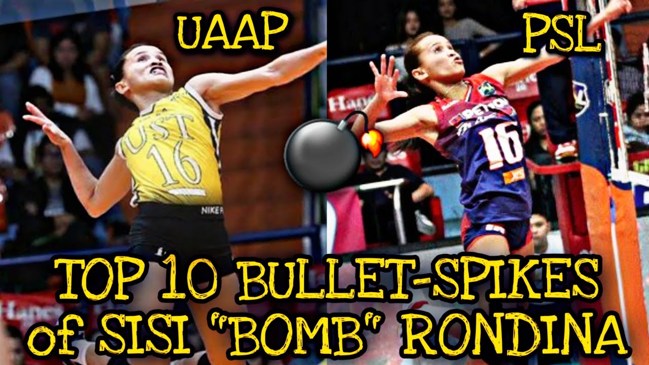 TOP 10 BULLET-SPIKES OF SISI RONDINA | CHERRY "BOMB" RONDINA | FRONT ...