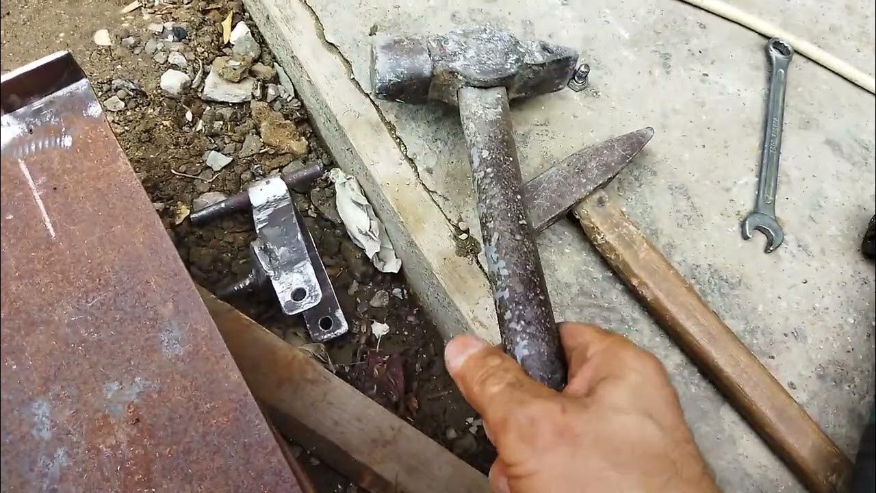 Ровный рез листа металла с помощью УШМ. smooth cutting of metal sheet ...