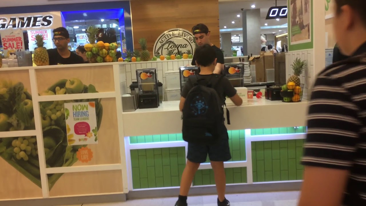 Boost Juice, our fave Magic Mango n Banana Buzz - YouTube