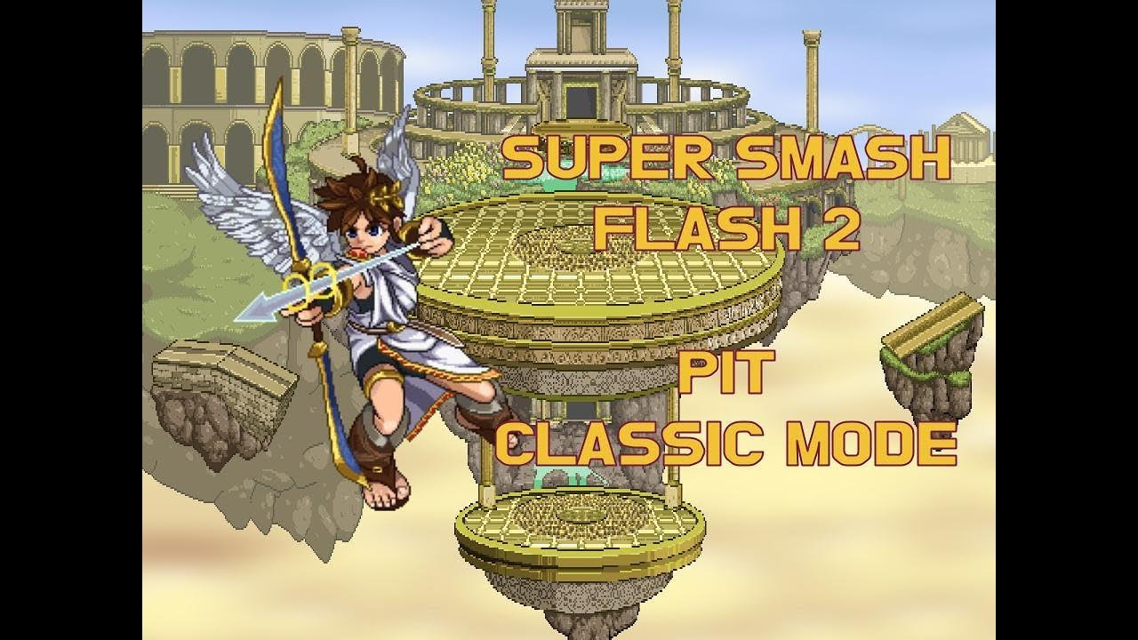 Super Smash Flash 2: Pit Classic Mode - YouTube