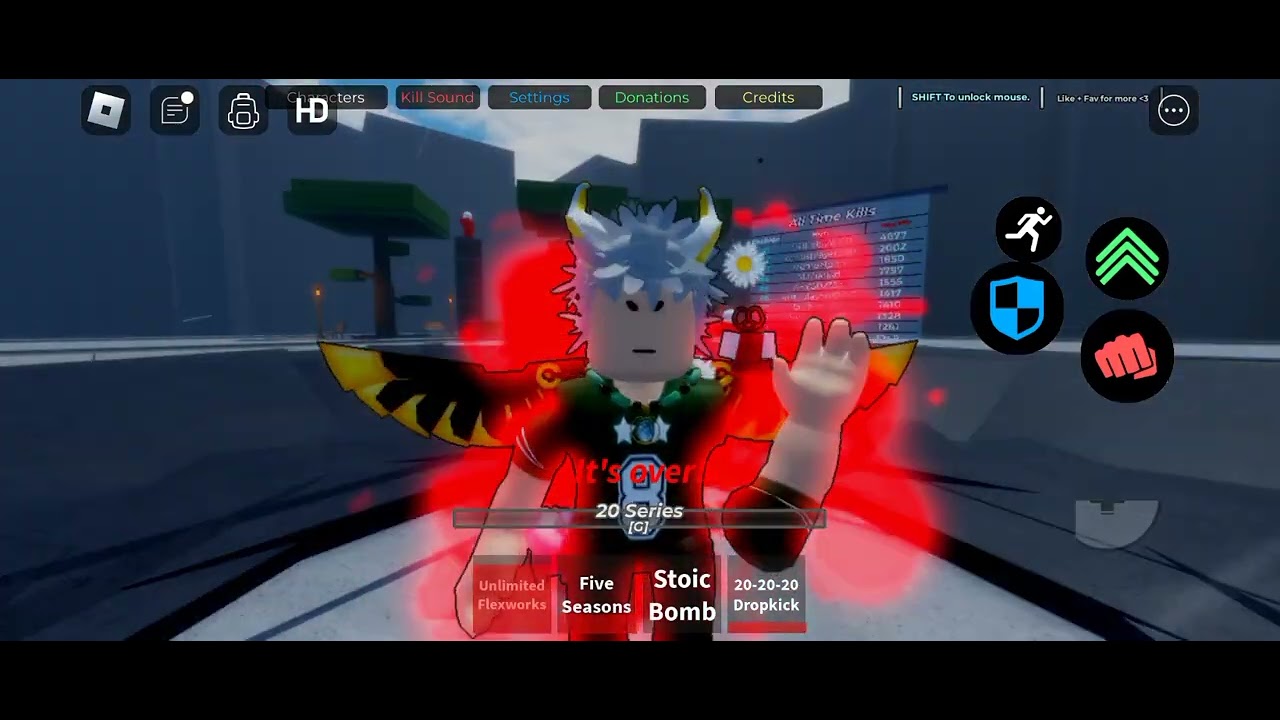 playing kj moveset remake roblox game - YouTube
