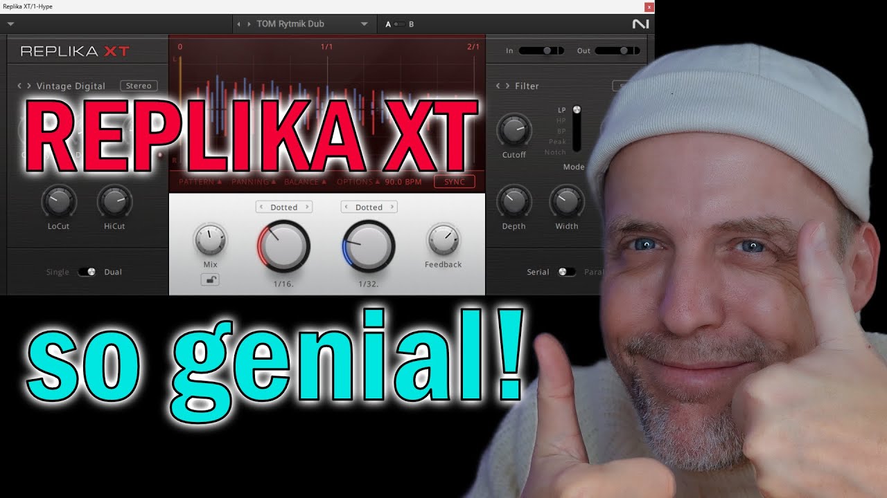 Replika XT von Native Instruments ist genial gut - YouTube