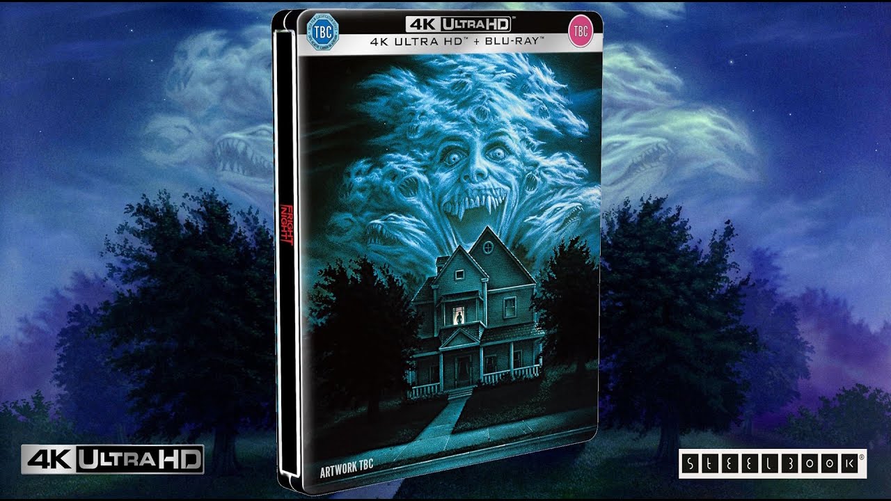Fright Night [4K UHD & Blu-ray SteelBook] Chris Sarandon & William ...