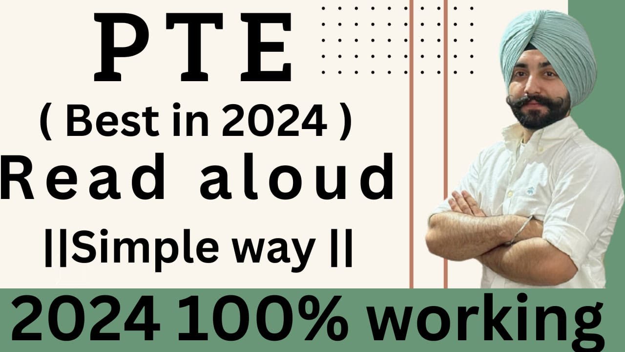 PTE read aloud the best way to improve in 2024 ( Gurwinder sir ) - YouTube