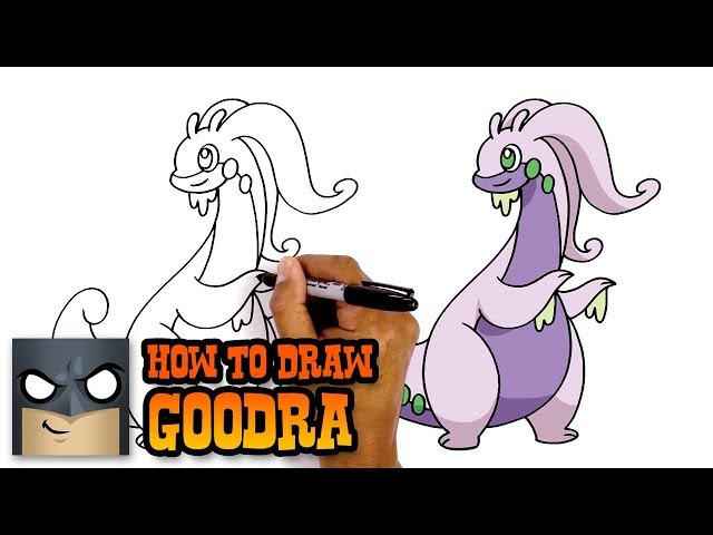 How to Draw Goodra | Pokemon (Art Tutorial) - Videos For Kids