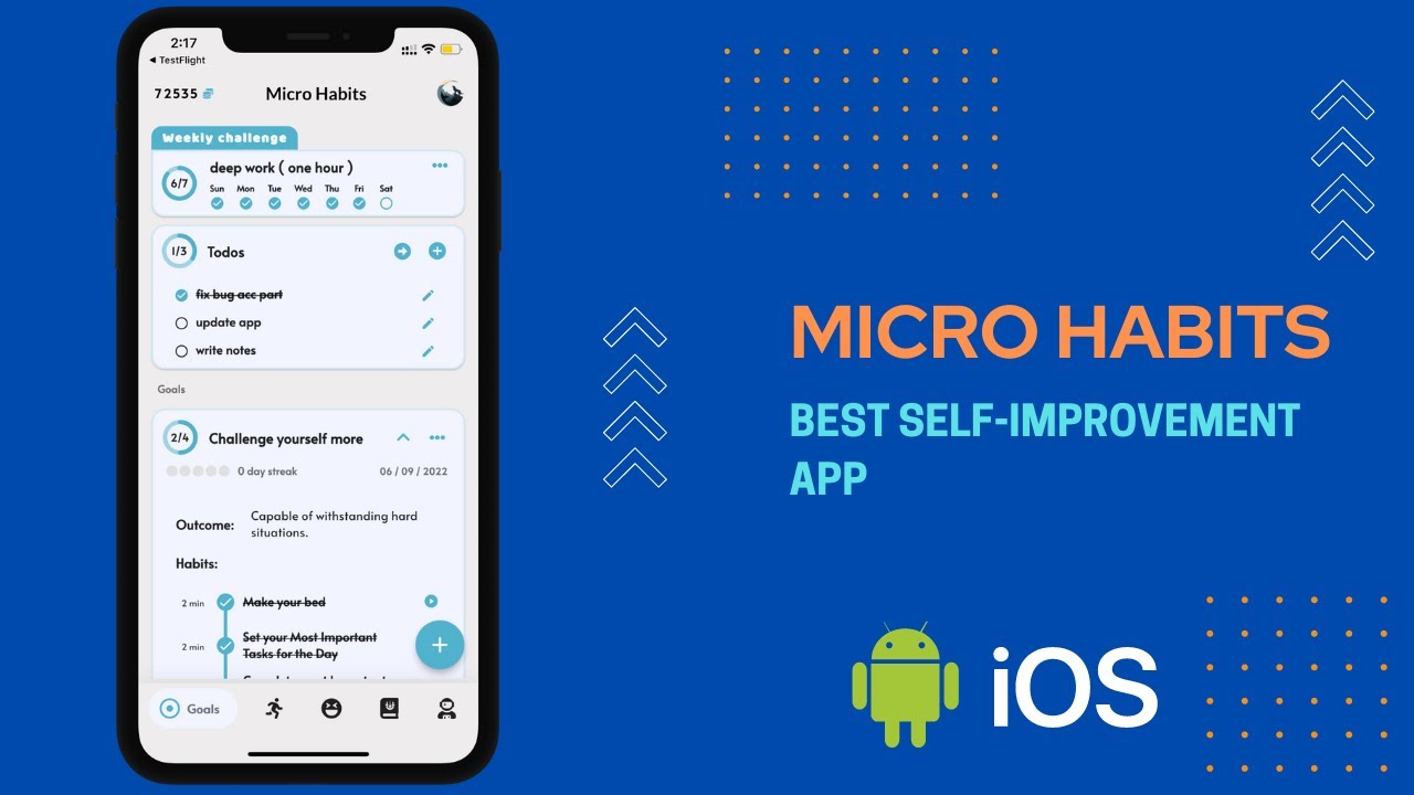 Micro Habits - Best Self-Improvement app - YouTube