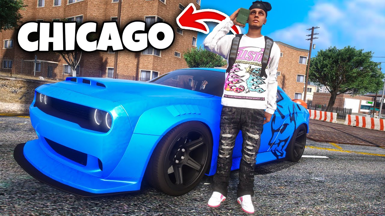 I spent my FIRST 24 HOURS in CHICAGO in GTA 5 RP.. - YouTube