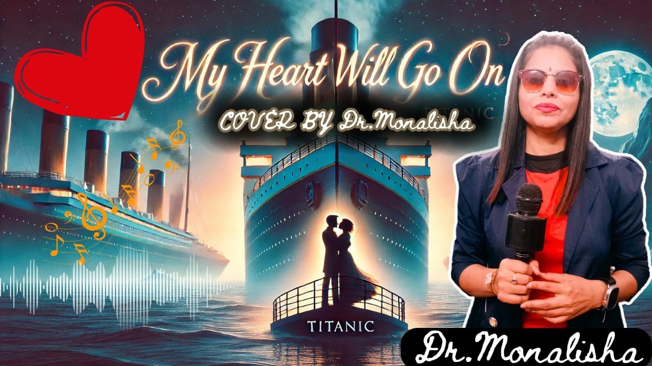 My heart will go on #titanic song cover by Dr.Monalisha # ...